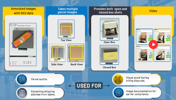 Dimensional Weight Scanner: Measure Large Parcels in