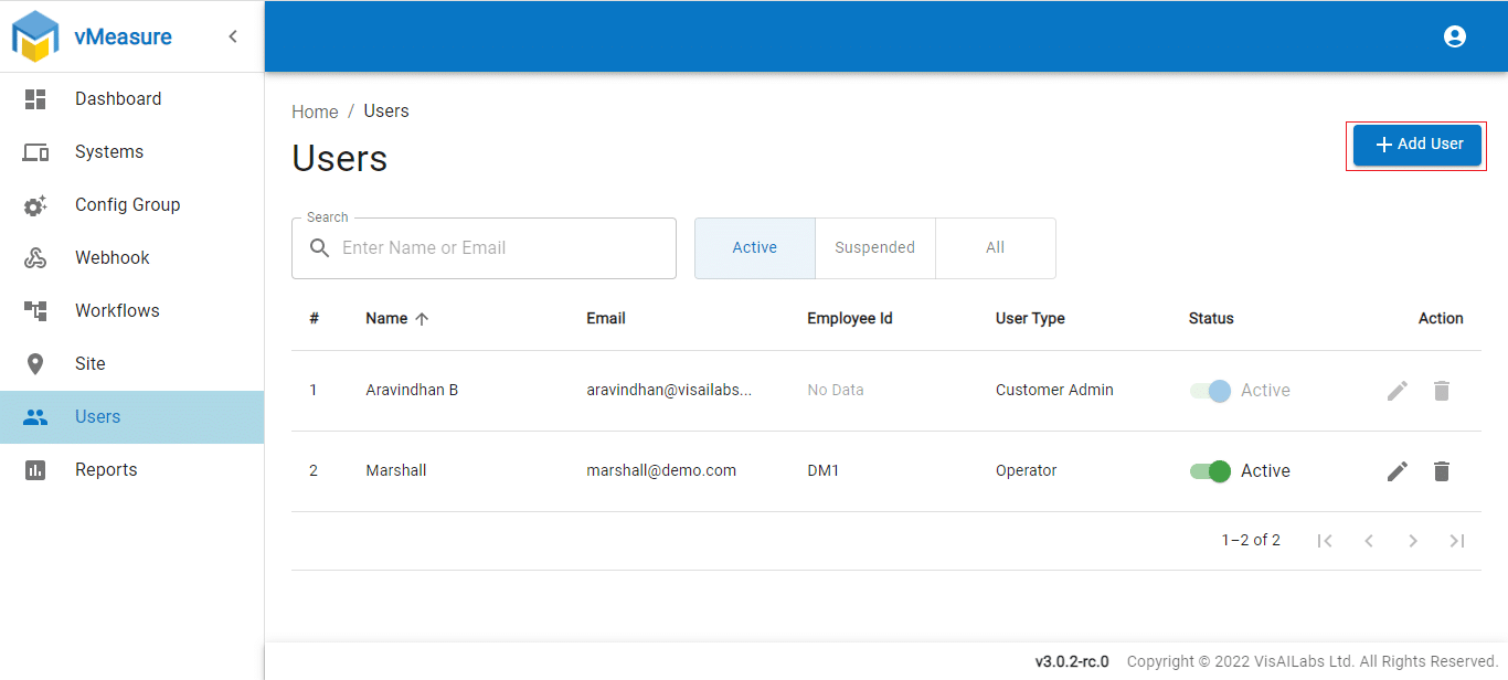 Pincode Assigning for vMeasure Devices