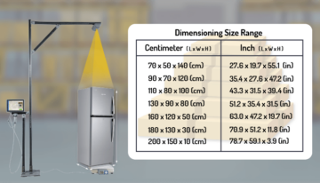 Dimensional Weight Scanner: Measure Large Parcels in